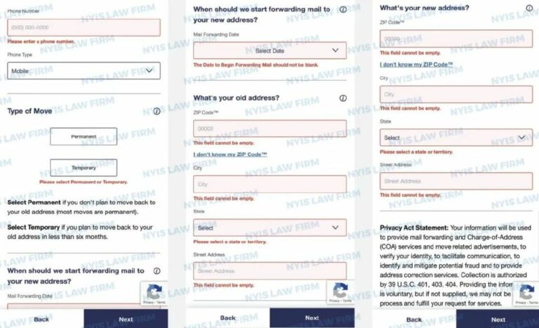 在美国搬家后，如何在USPS上修改地址确保收到所有信件？ - NYIS 律师事务所
