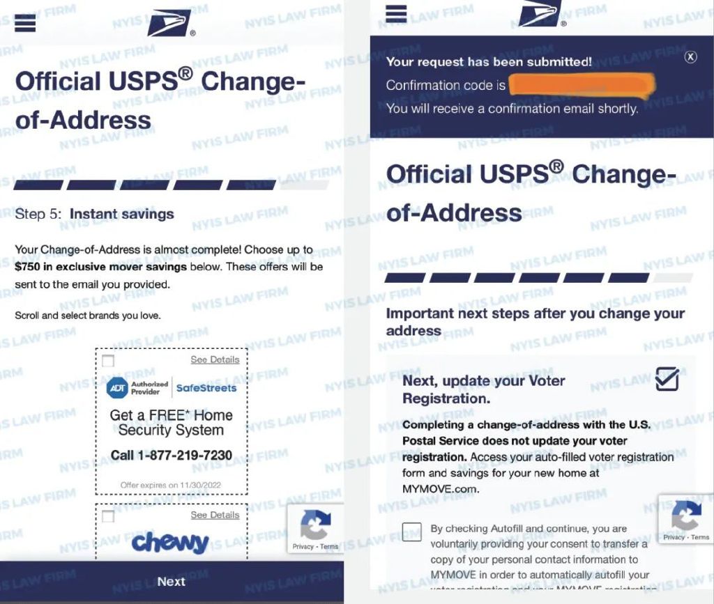 在美国搬家后，如何在USPS上修改地址确保收到所有信件？ - NYIS 律师事务所