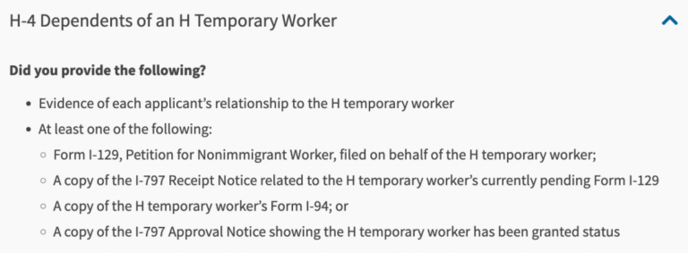 2025年最新版 H4申请、H-4 EAD工卡申请手册